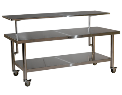 Double-Decker Back Tables For Operating Rooms - OR Specific